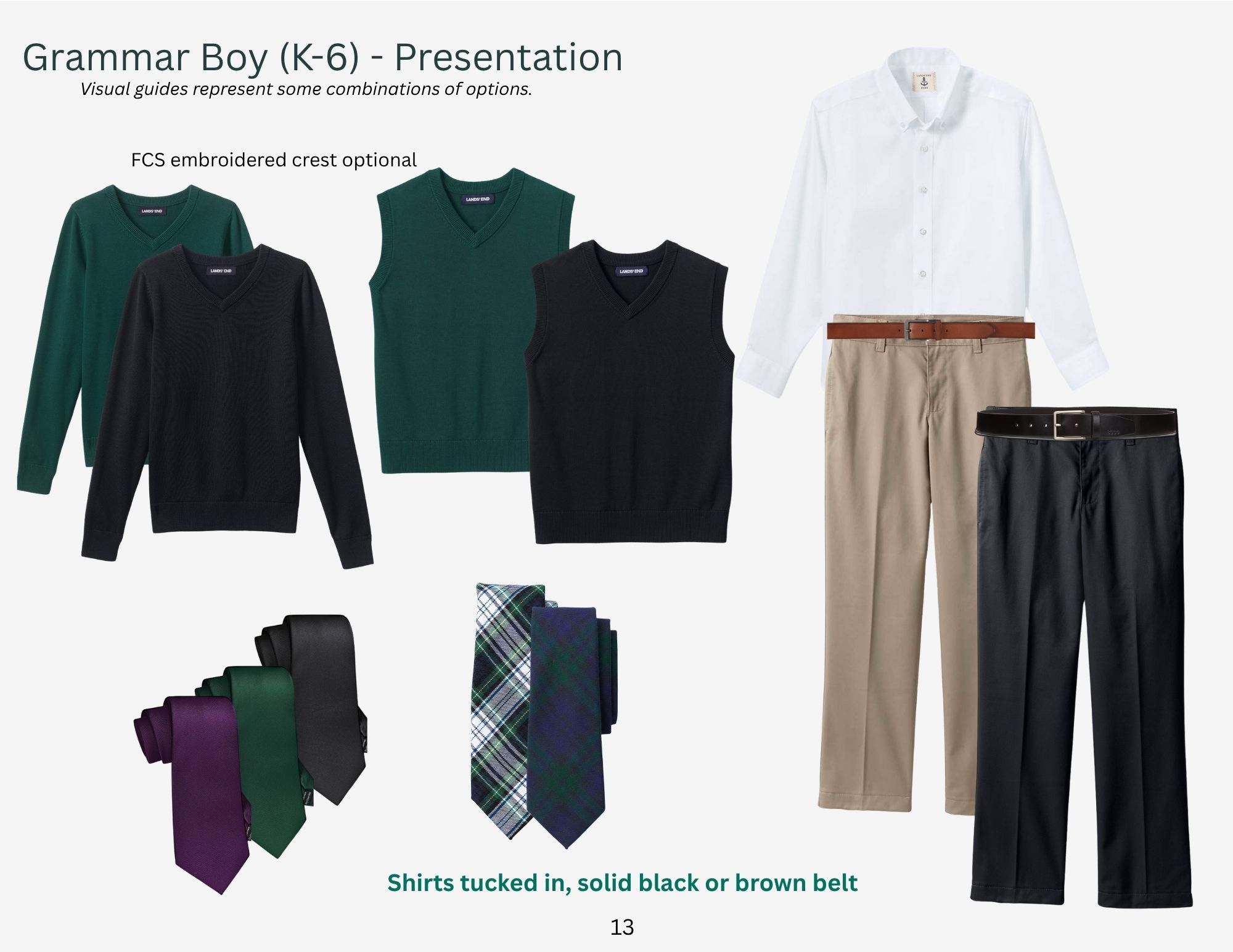 FCS Dress Code - Franklin Classical School