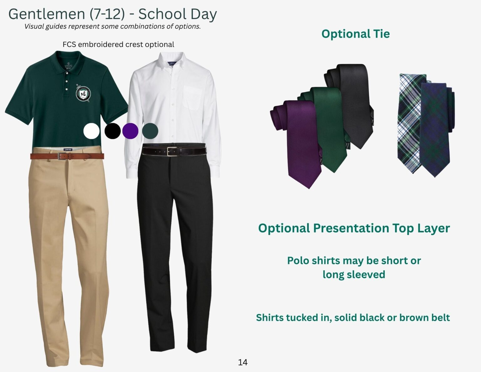 FCS Dress Code - Franklin Classical School