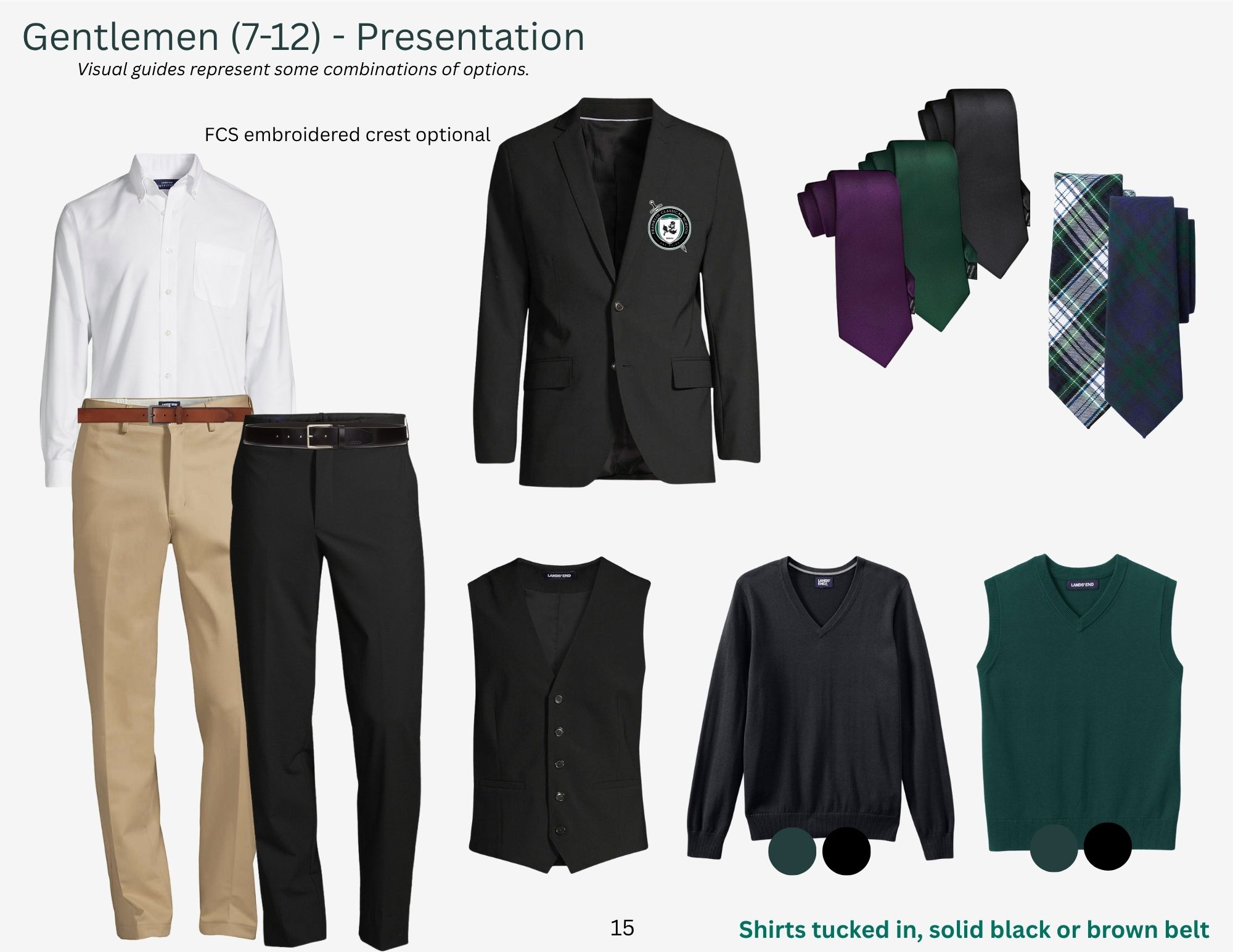 FCS Dress Code - Franklin Classical School