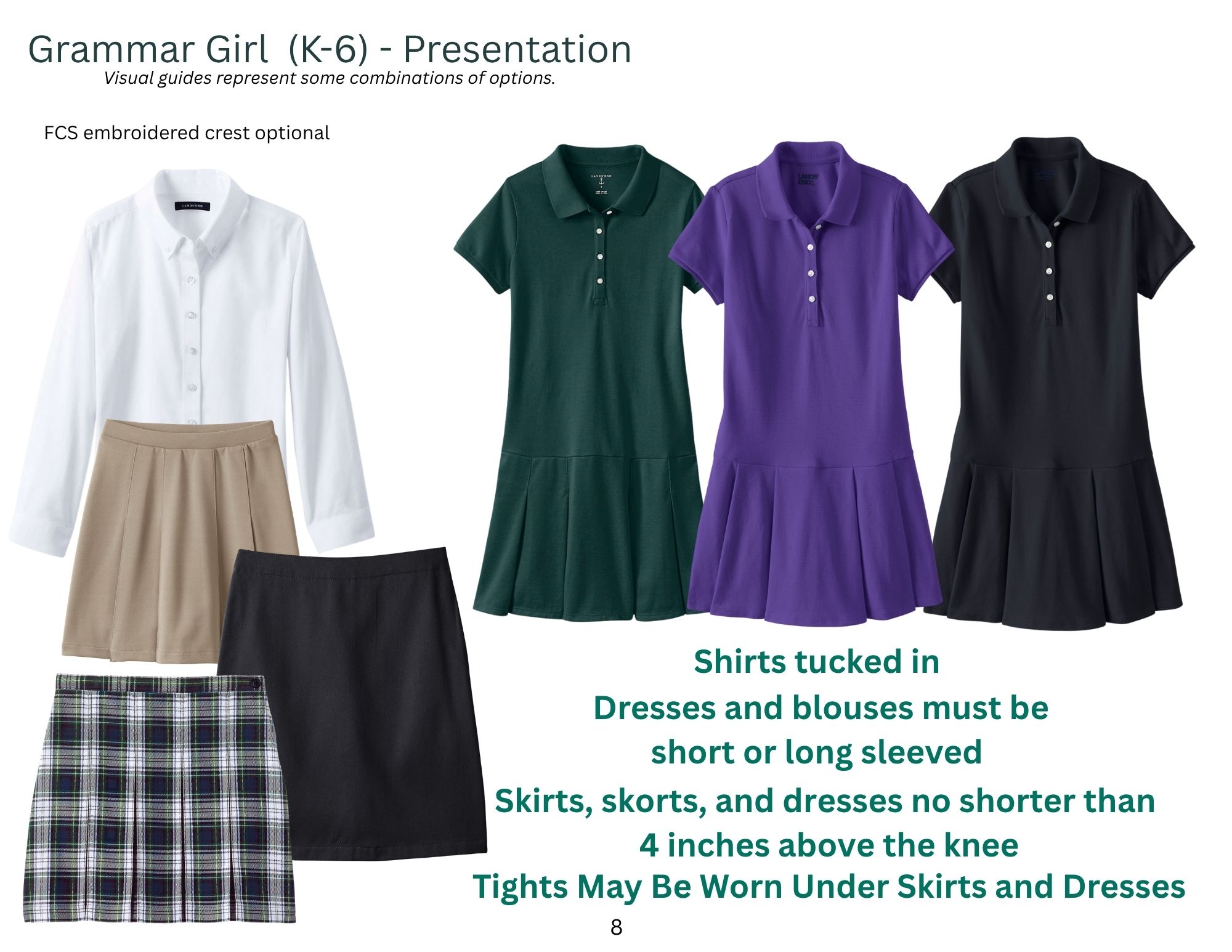 FCS Dress Code - Franklin Classical School