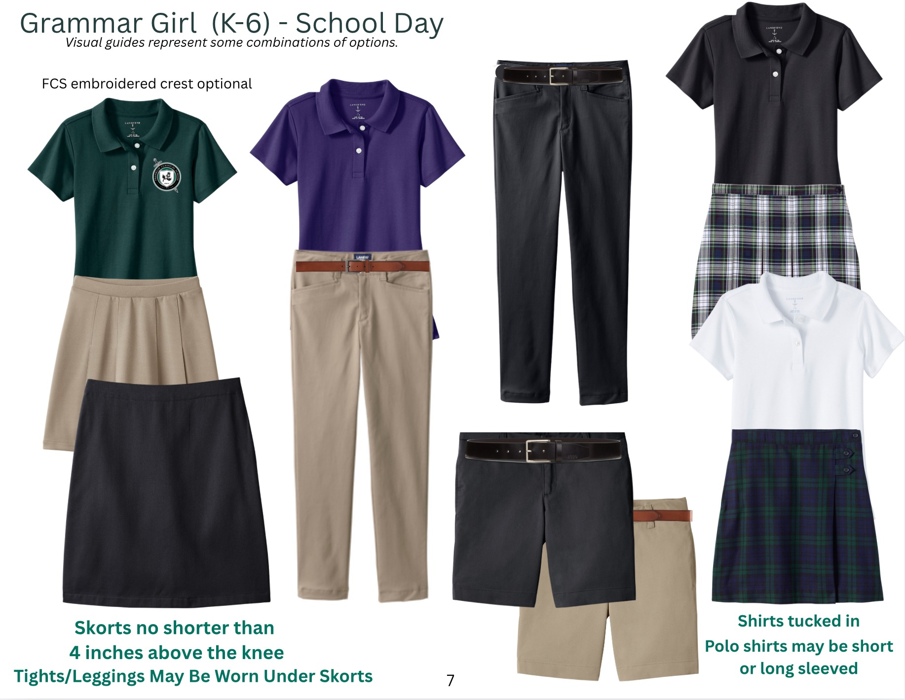 FCS Dress Code - Franklin Classical School
